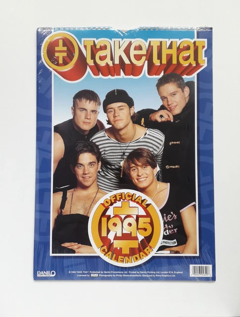 TAKE THAT CALENDAR 1995, Unopened, Like New, Rare Find £34.99 - PicClick UK