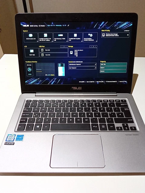 ASUS ZENBOOK UX310U i7-8550u 16gb Ram 256gb SSD Windows 11 Pro $208.74 ...