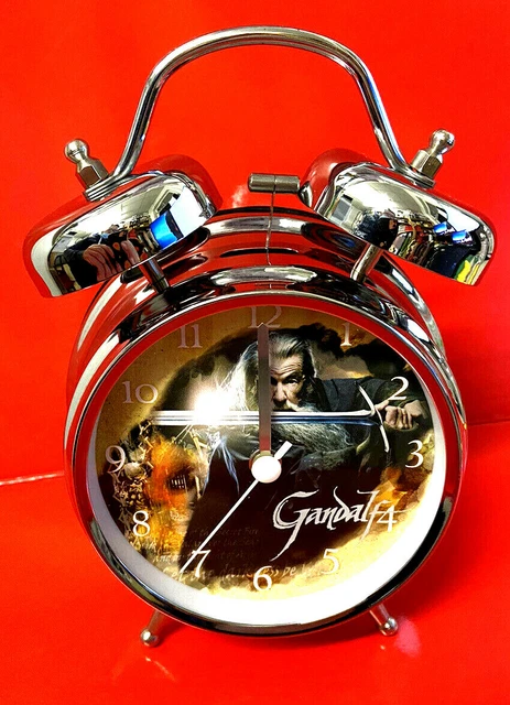 THE HOBBIT ALARM Clock Gandalf Alarm Clock Alarm Clock £10.44 - PicClick UK