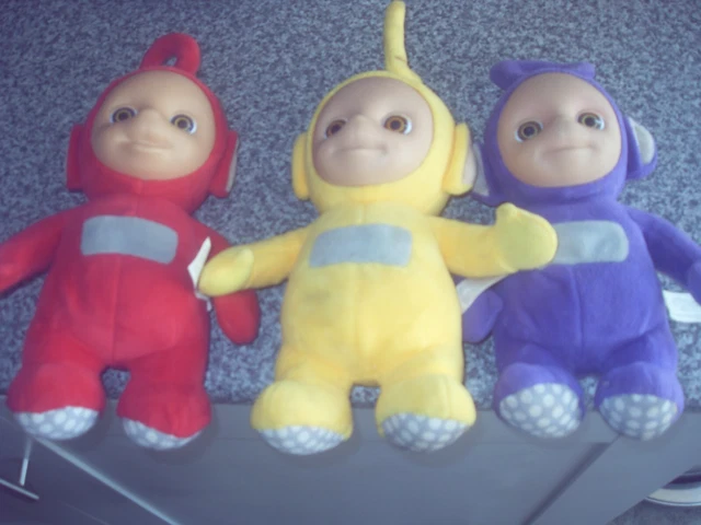 TELETUBBIES TALKING PLUSH Soft Toys Tinky Winky, Laa Laa And Po 9" TOYS ...