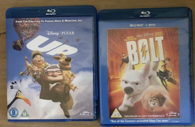 DISNEY UP AND Bolt Blu-ray DVD’s READ DESCRIPTION £9.99 - PicClick UK
