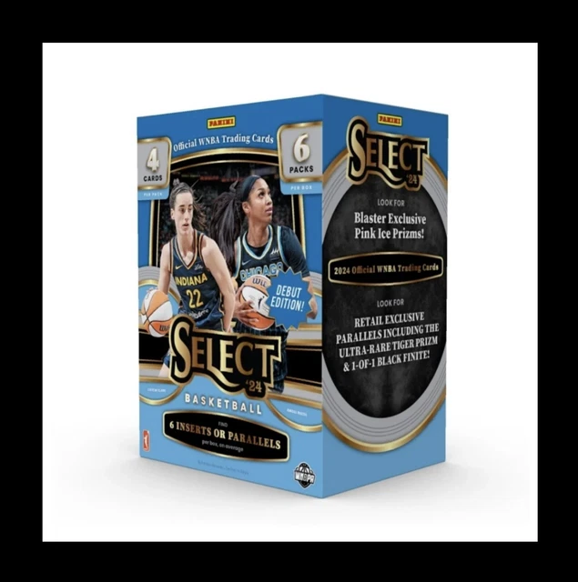 2024 SELECT WNBA Basketball Blaster Box Caitlin Clark Rookie Colorblast ...