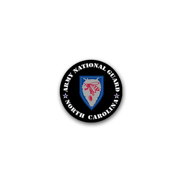 AUFKLEBER/STICKER NORTH CAROLINA Army National Guard Military Force ...