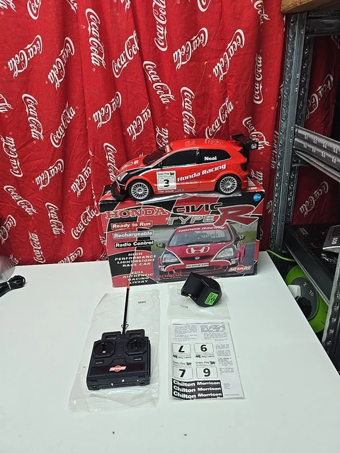 HONDA CIVIC TYPE R HITARI. Remote control Rare Untested £29.99 ...