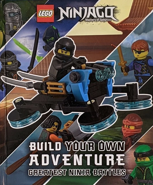 LEGO NINJAGO BUILD Your Own Adventure Greatest Ninja Battles Hardback ...