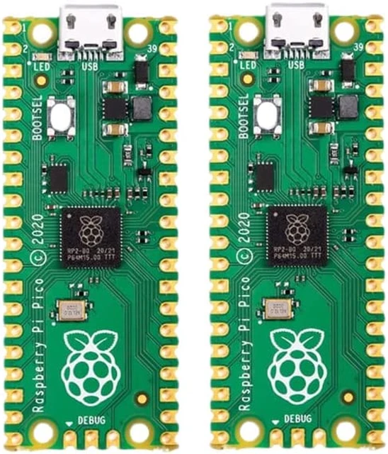 RASPBERRY PI PICO Microcontroller Board, RP2040 Dual-Core Arm Cortex M0 ...