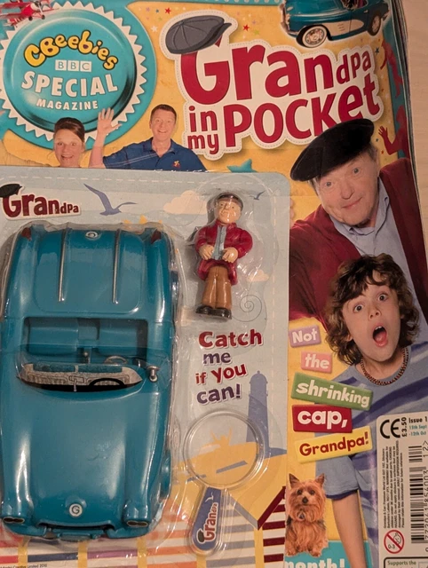 CBEEBIES GRANDPA IN My Pocket,Figure ,Car ,Magazine And Stickers ...