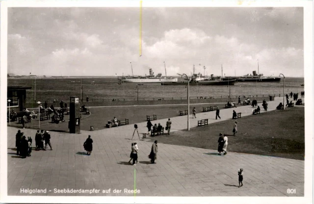 HELGOLAND, SEEBÄDERDAMPFER AUF der Reede -534376 EUR 9,50 - PicClick DE