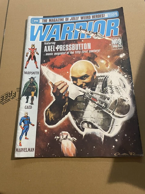 QUALITY COMICS WARRIOR magazine Alan Moore issue 9 V for Vendetta ...