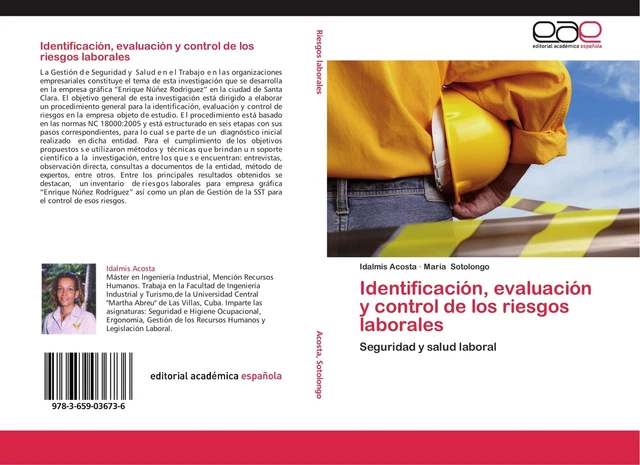 IDENTIFICACIÓN, EVALUACIÓN Y control de los riesgos laborales | Acosta (u. a.) EUR 35,95 ...