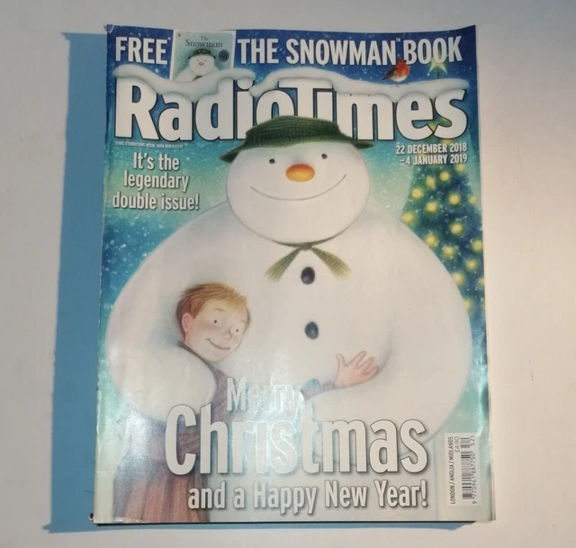RADIO TIMES CHRISTMAS 2018 Bumper Double Issue Idris Elba DoctorWho ...