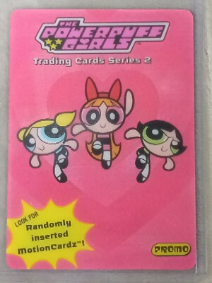 2001 POWERPUFF GIRLS Trading Promo Card Series 2 Artbox Cartoon Network ...