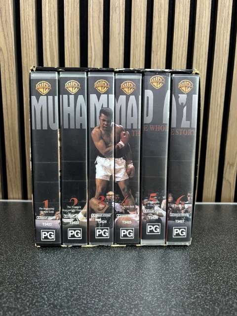 MUHAMMAD ALI THE Whole Story VHS Set $25.00 - PicClick AU