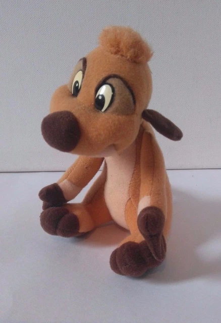 DISNEY THE LION King Simba's Pride Timon Meerkat Plush Soft Toy Figure ...