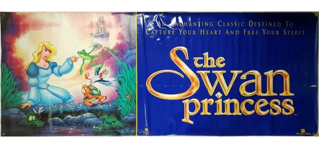 DISNEY'S THE SWAN Princess 1994 Original Banner Theater Movie Poster ...