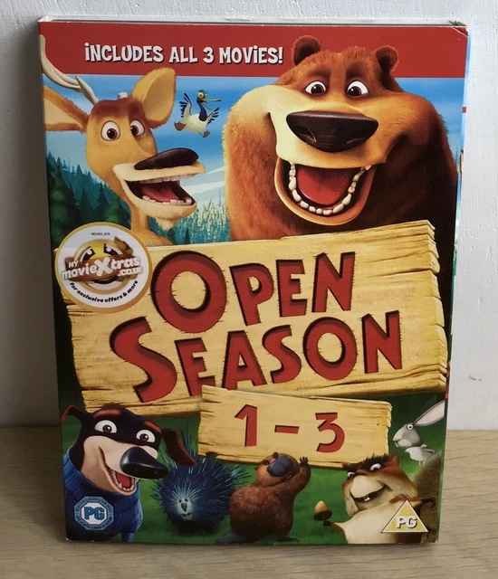 OPEN SEASON MOVIES 1,2,3 DVD Boxset £1.75 - PicClick UK