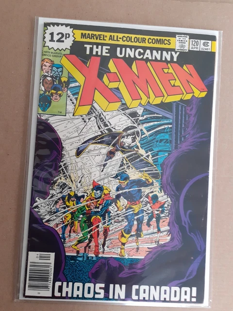 UNCANNY X-MEN NO 120. 1st Appearance Of Alpha Flight( Cameo) VF. 1979 ...