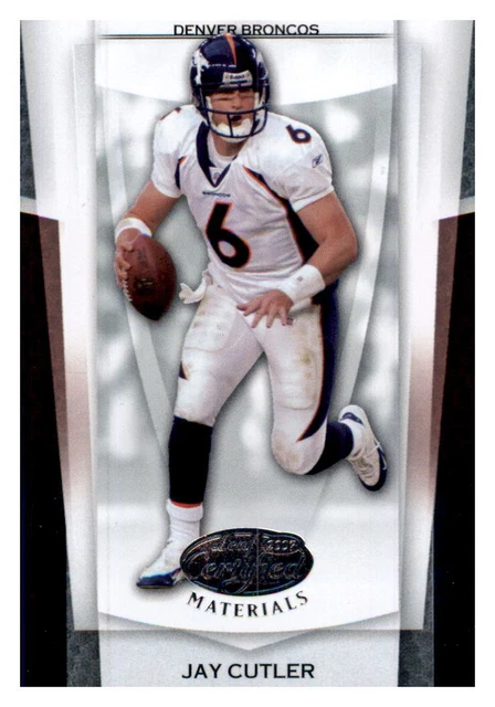 2007 CERTIFIED JAY Cutler NFL Base Card PWE Set Break Broncos #133 EUR ...