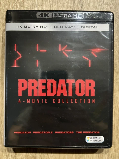 PREDATOR - 4-MOVIE Collection Edition - 4K UHD Blu-ray - NEU & OVP! EUR ...