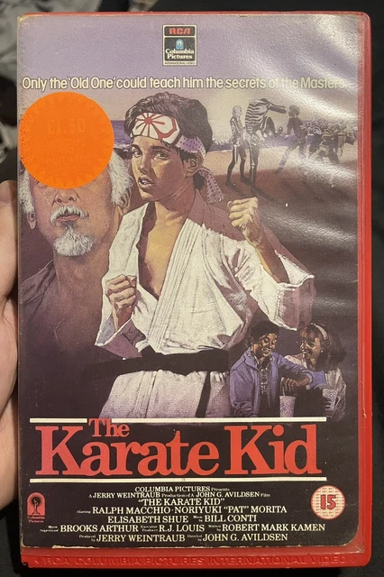 THE KARATE KID Vhs Big Box Ex Rental Video Tape £59.99 - PicClick UK