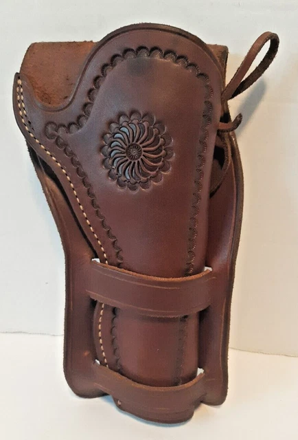 VINTAGE CLASSIC OLD West Western Loop Holster For Colt SAA 5 1/2 ...