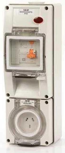 ISO SOCKET WITH RCD 500V 4-Pin Round, Surface Mount, Resistant Orange ...