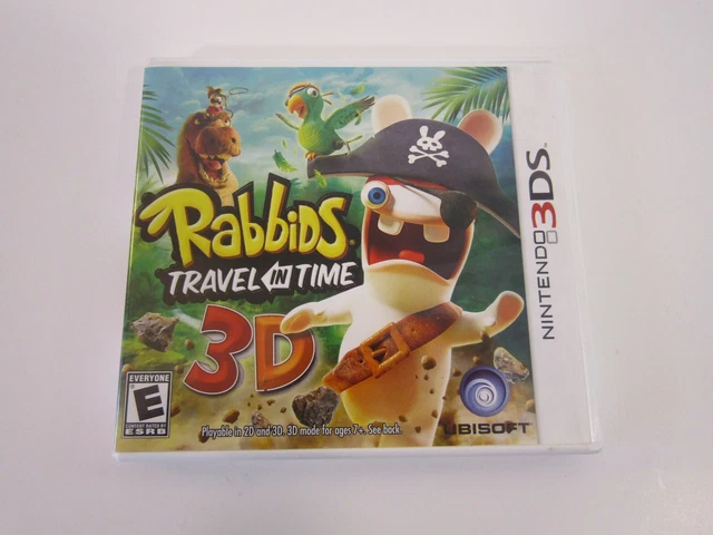 RABBIDS: TRAVEL IN Time 3D (Nintendo 3DS, 2011) £6.24 - PicClick UK