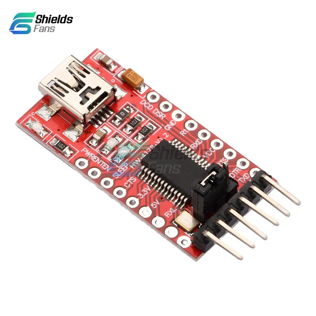 MINI FT232RL FTDI Converter Adapter Module USB to TTL Serial 3.3V5V for ...
