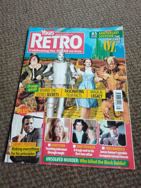 YOURS RETRO MAGAZINE Issue 78 Wizard of Oz Special £4.36 - PicClick UK