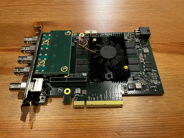 BLACKMAGIC DECKLINK 8K Pro Digital Cinema Capture Card with Quad Link ...