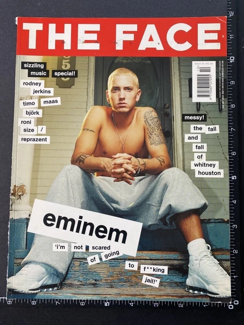 EMINEM - FACE MAGAZINE COVER PAGE 9X12" Press Advert / Poster M27 £9.99 ...