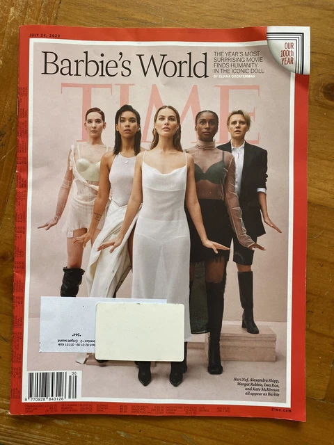TIME MAGAZINE 2023 Barbie’s World The Movie Cover Margot Robbie Megan ...