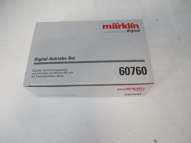 MÄRKLIN DIGITAL 60760 Digital-Antriebs-Set Hochleistungsantrieb in OVP ...