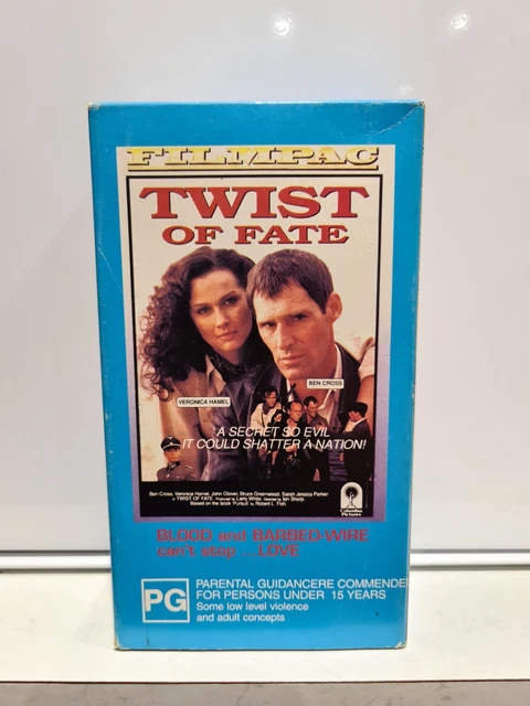 TWIST OF FATE VHS Mini Series 1988 Filmpac Australian Release $125.00 ...