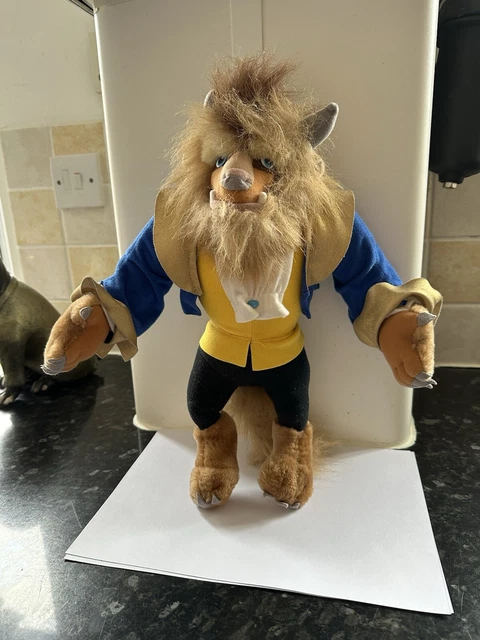 DISNEY BEAUTY AND the Beast Mattel 1992 Soft Toy Plush Stuffed Animal £ ...