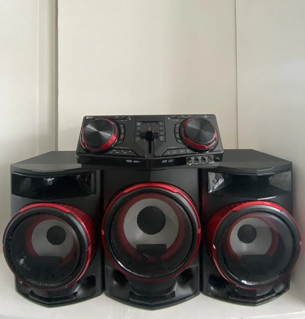 LG XBOOM CJ88 2900W RMS Hi Fi System Extremely Loud! Concert , Party ...