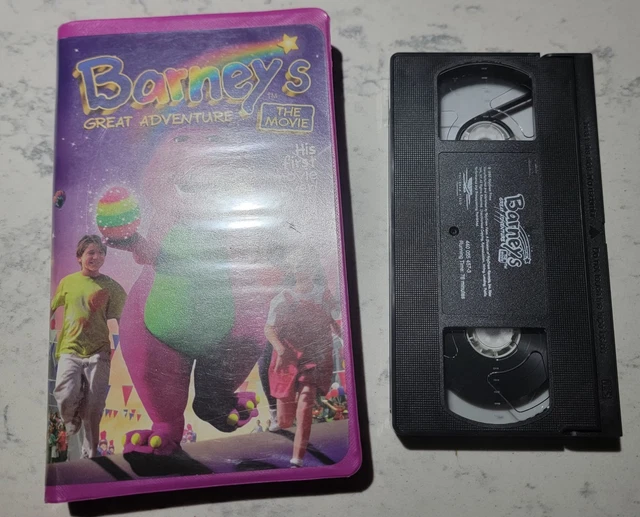 BARNEY - BARNEYS Great Adventure: The Movie VHS 1998 Classic Cartoon ...
