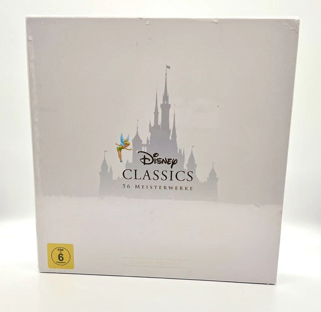 DISNEY CLASSICS KOMPLETTBOX Limited Edition Blu-ray DVD 56 Disc's , NEU & OVP EUR 189,99 ...