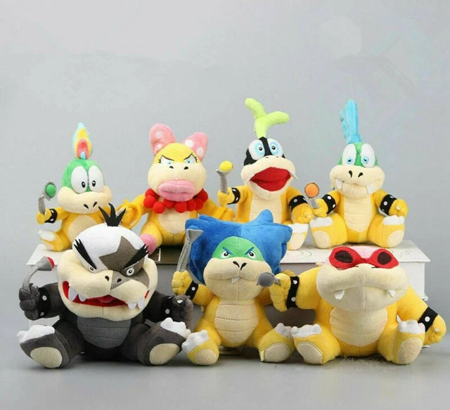 UK KOOPALINGS SUPER Mario Bros. 7" Koopa Plush Toy Stuffed Doll Kids ...