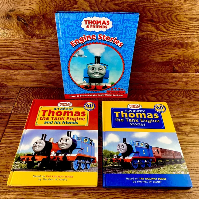 THOMAS TANK ENGINE & Friends Book Bundle X3 Hologram Front Engine ...