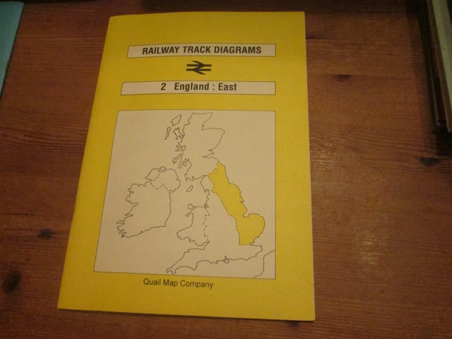 RAILWAY TRACK DIAGRAMS 2 England East (Quail Map Company) £9.99 ...