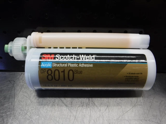3M SCOTCH-WELD ACRYLIC Structural Plastic Adhesive DP 8010 Blue ...