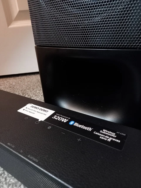 SONY HT-S350 2.1CH 320W Soundbar with Wireless Subwoofer £149.99 ...