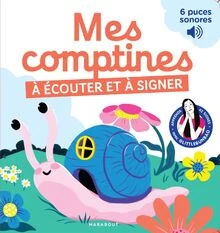 MES COMPTINES À écouter et à signer: 6 puces sonores de Ca... | Livre ...