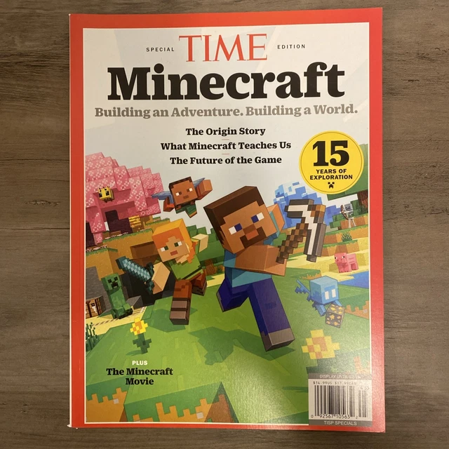 TIME MAGAZINE MINECRAFT Special Edition 15 Years Of Exploration ...