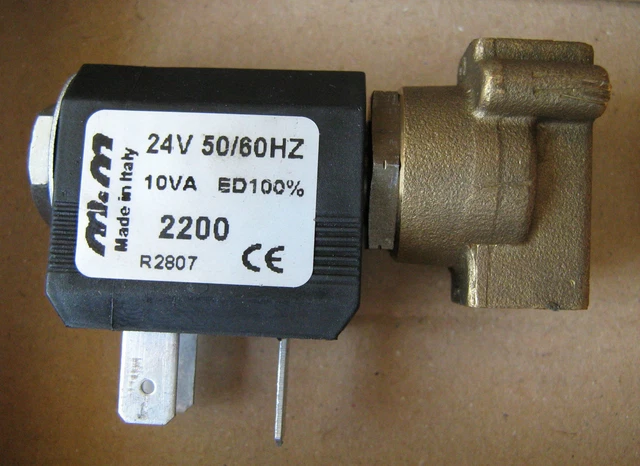 ELECTRO VALVE GAS 24V AC Equipement Soudeur Mig Tig m&m Ibérique ...