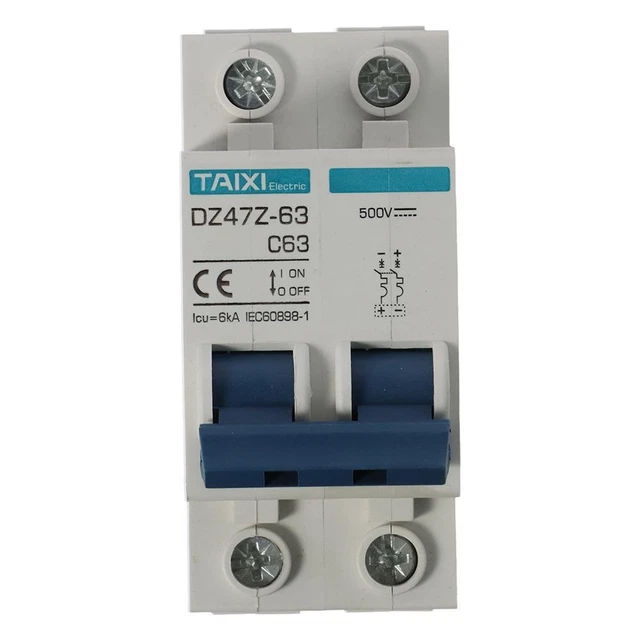 DC SOLAR DISCONNECT Switch 10A-63A Breaker Box Hot Tub Disconnect Air ...