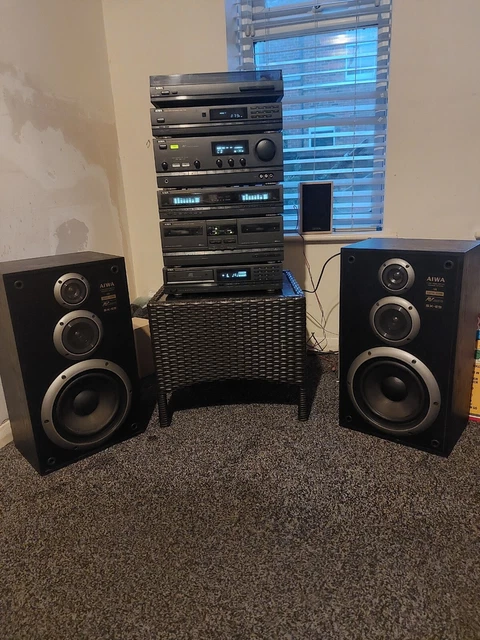 AIWA MX-D9 VINTAGE 1990 Hifi Stack System Separate With Remote £300.00 ...