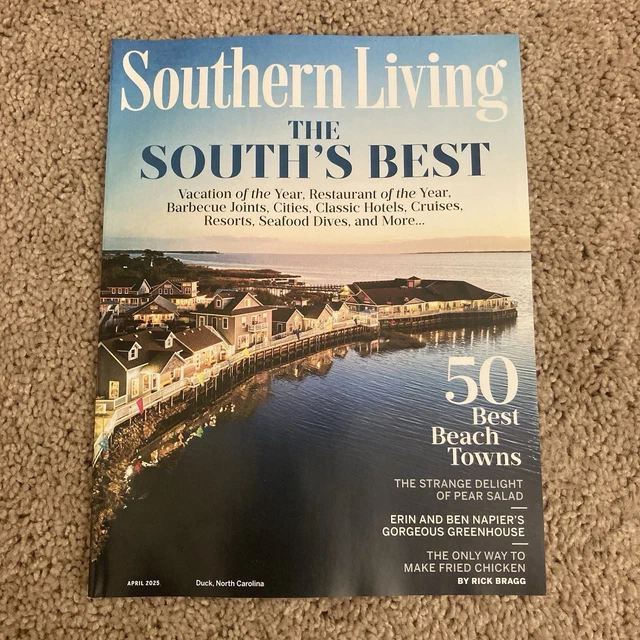SOUTHERN LIVING MAGAZINE April 2025 Issue £6.19 - PicClick UK