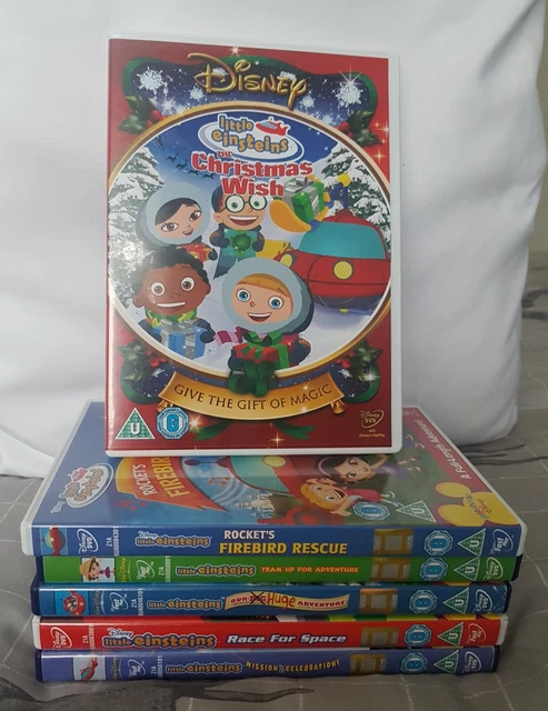 LITTLE EINSTEINS DVD Bundle x6, Disney Educational Rocket Adventure ...